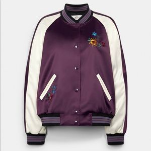 Coach | Jackets & Coats | Coach Floral Embroidered Jacket | Poshmark